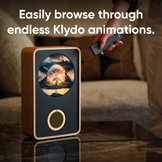 Klydoclock | A Decor Clock with Ever-Evolving Klydo Animations
